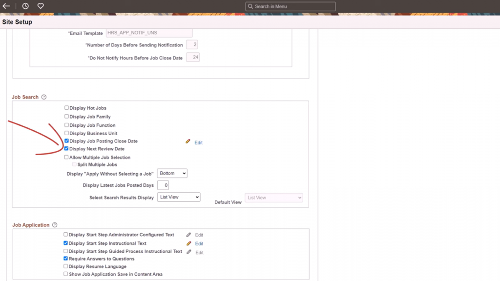 PeopleSoft HCM Update Image 49 | Recruiting Enhancement