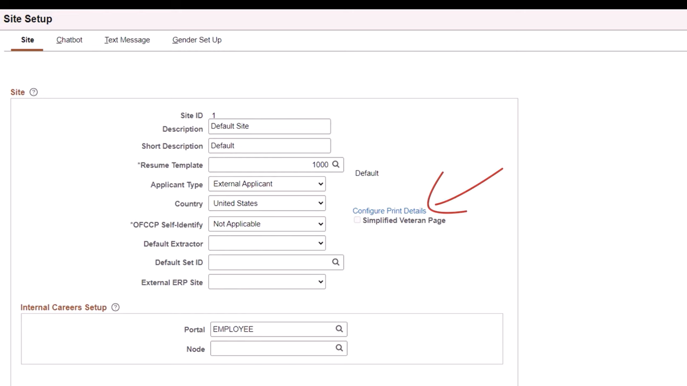 PeopleSoft HCM Update Image 49 | Recruiting Enhancement