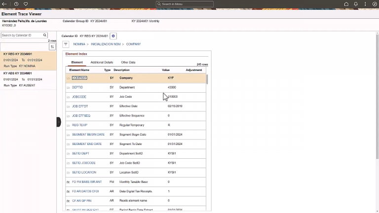PeopleSoft HCM PUM 48 | Global Payroll & Absence Management | Element ...