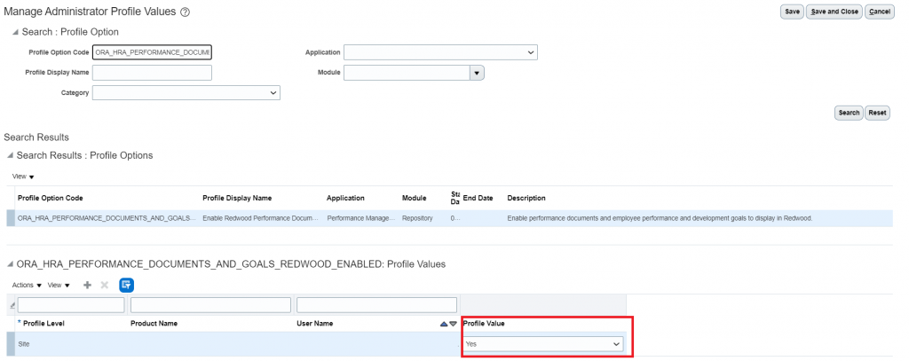 Oracle 24A | Redwood Feature Enabled in Goal Creation Page Using AI Assistance