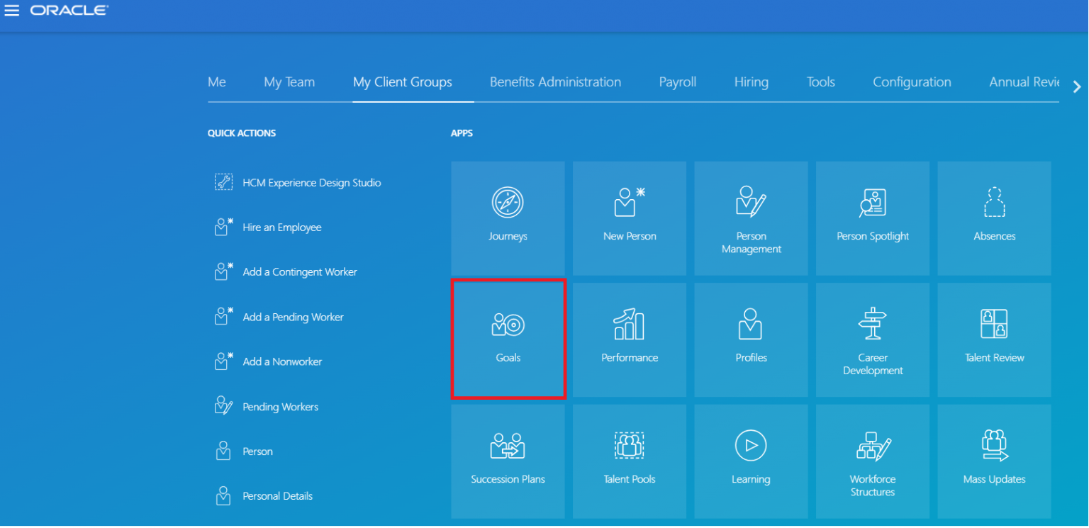 Oracle 24A | Redwood Feature Enabled in Goal Creation Page Using AI ...