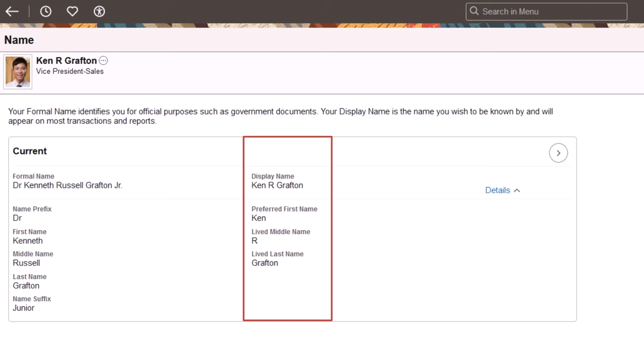 PeopleSoft HCM PUM 49 | Introducing the Preferred Names Functionality