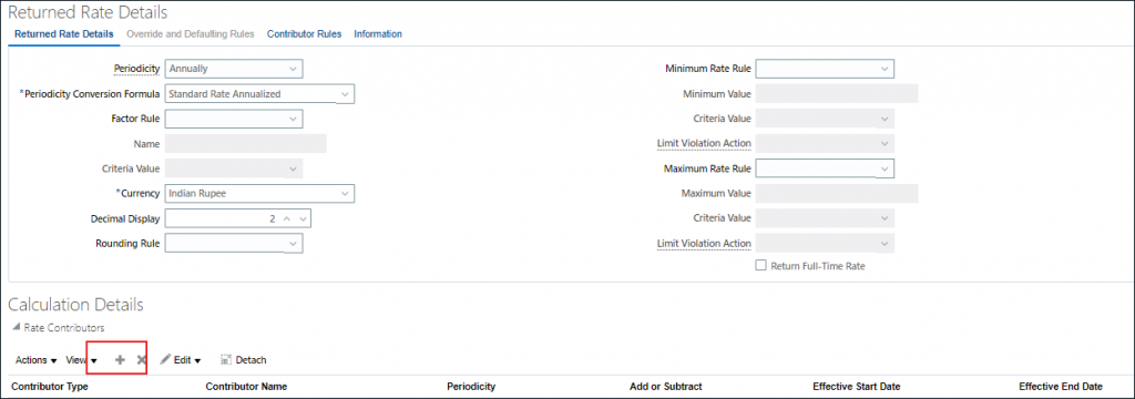 Setting Up A Rates-Based Salary Basis | Oracle HCM Cloud