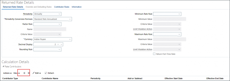 Setting Up A Rates-Based Salary Basis | Oracle HCM Cloud