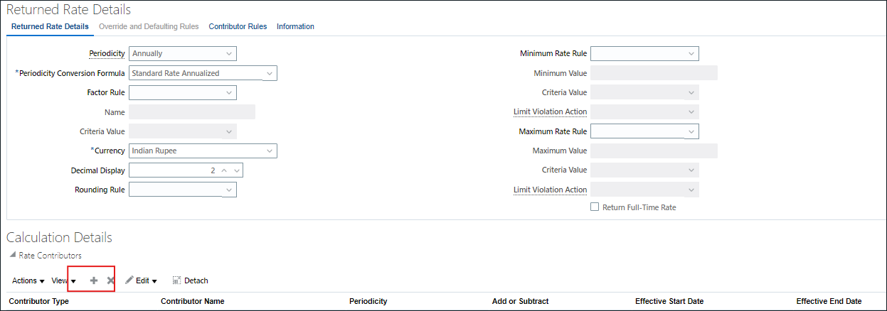 Setting Up A Rates-Based Salary Basis | Oracle HCM Cloud