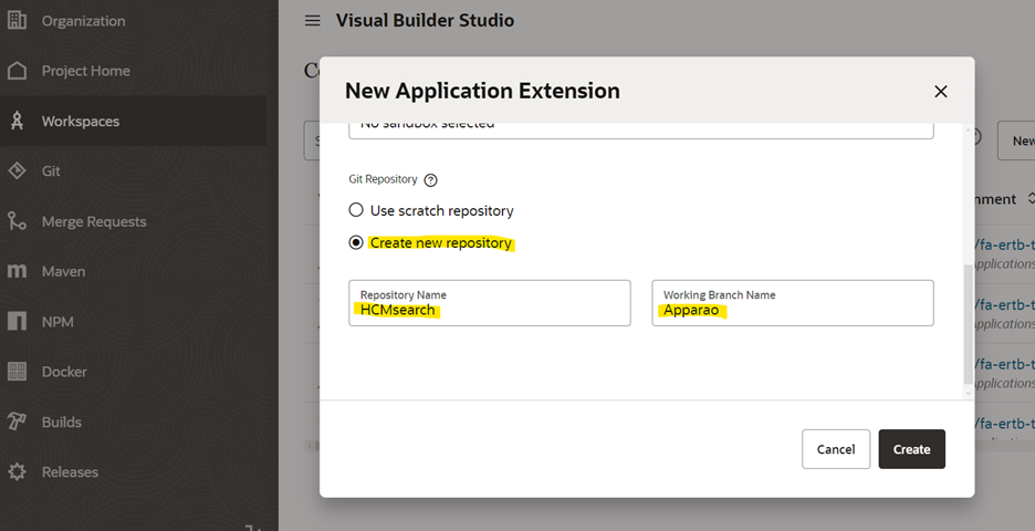 Creating Extensions for Oracle Cloud Apps using VB Studio