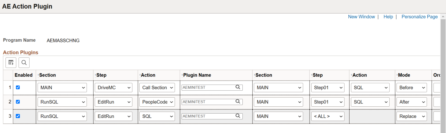 Configuration Frameworks - Application Engine Plug-ins
