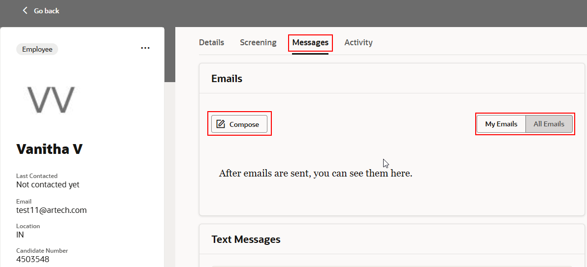 Compose Email and Text Messages Using AI Assist