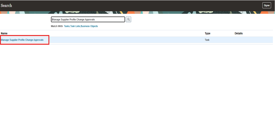 Managing Supplier Profile Change Requests in Oracle Fusion
