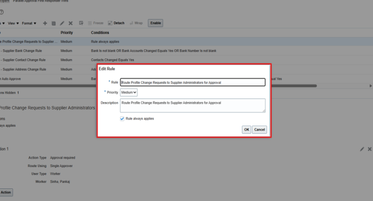 Managing Supplier Profile Change Requests in Oracle Fusion