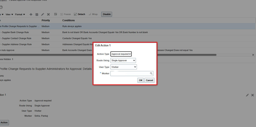 Managing Supplier Profile Change Requests in Oracle Fusion