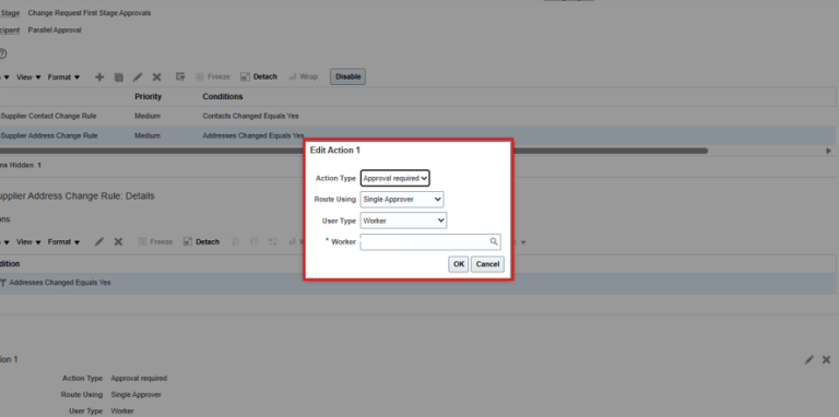 Managing Supplier Profile Change Requests in Oracle Fusion