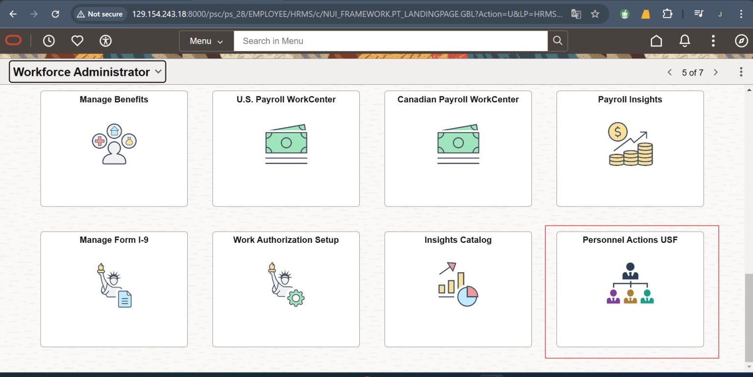 Streamlining US Federal HR Personnel Actions - PeopleSoft HCM Update ...