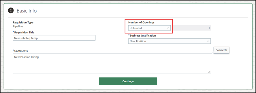 Setup and Usage of the Pipeline Requisition