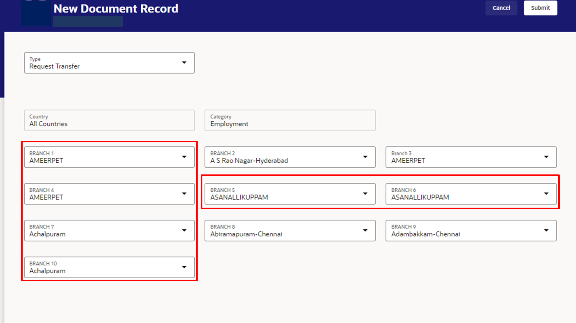 Creating a Validation for DFF Fields in Document of Record Using Visual Builder Studio - Oracle ...
