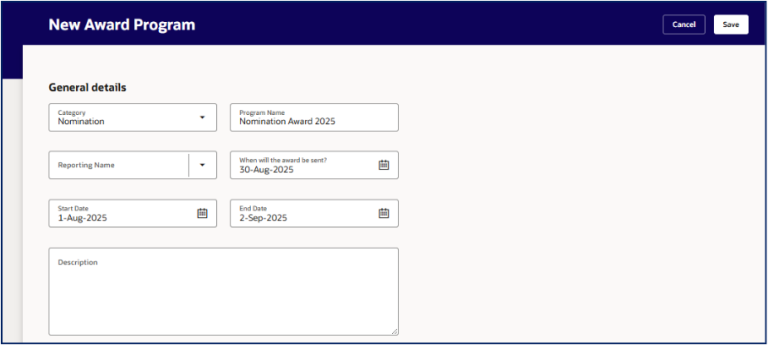 How to Use Nomination Awards in Oracle Fusion HCM 25C to Boost Employee ...