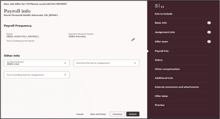 Oracle Redwood Experience: How to Create Job Offers in Oracle ...