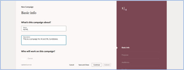 How to Create Recruitment Campaigns Using Oracle Fusion Cloud ...
