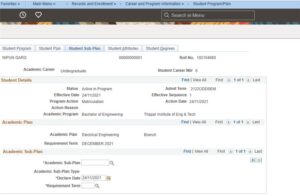 PeopleSoft Enterprise CS Student Records Version 9.2 – Student Program ...